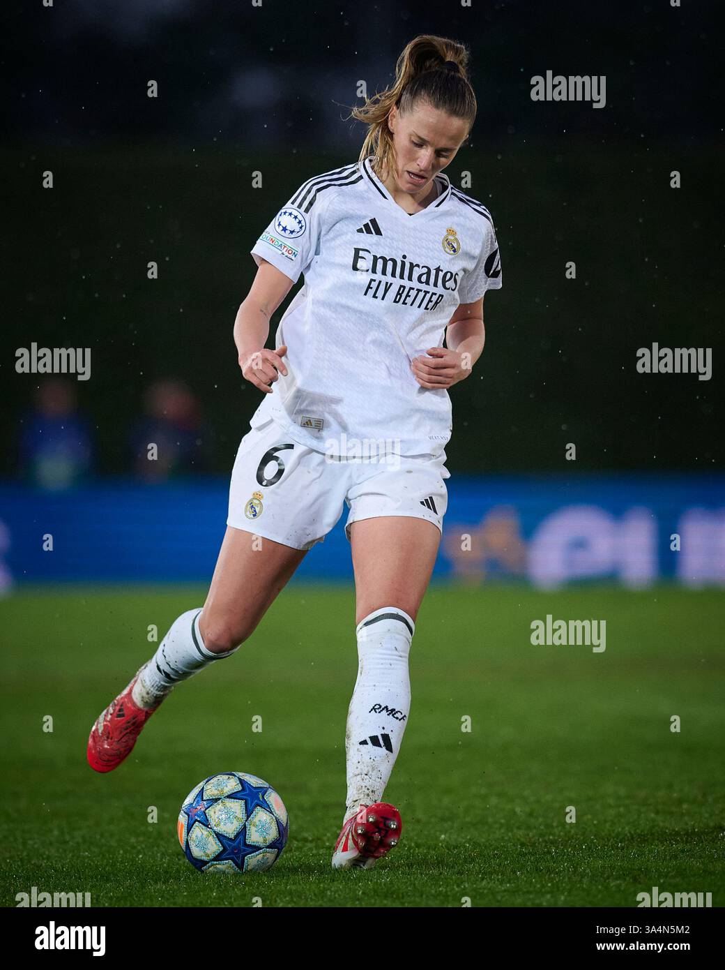 Madrid, Spain. 18th Mar, 2025. Real Madrid CF`s Sandie Toletti during ...