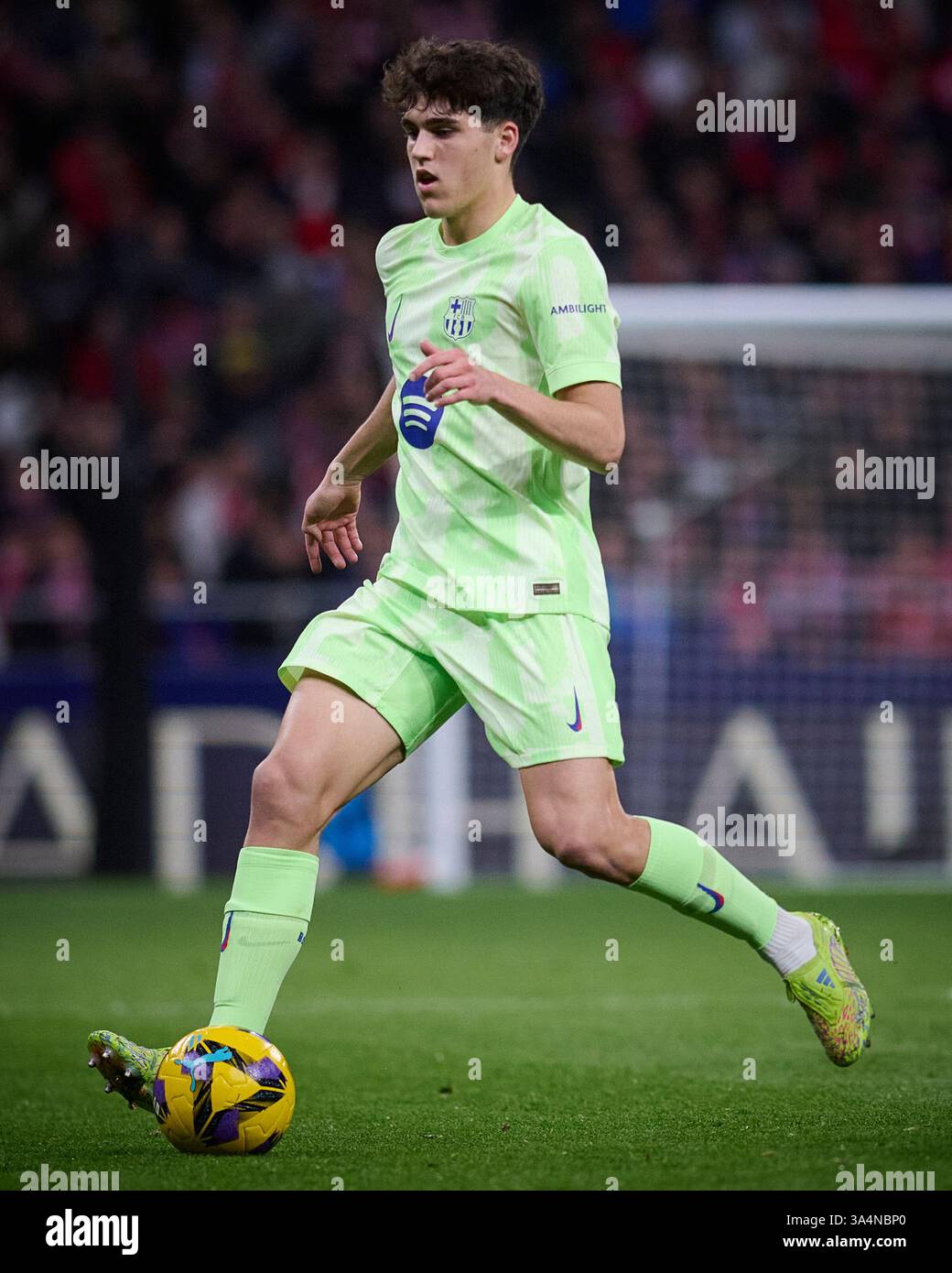 FC Barcelona's Pau Cubarsi during La Liga match. March 16 ,2025 ...