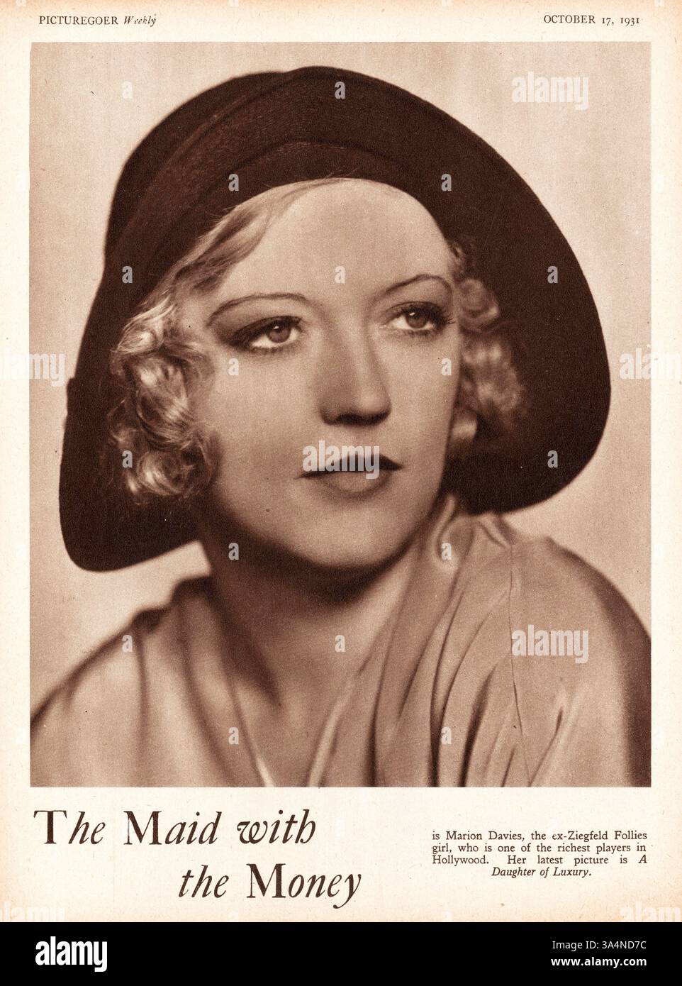 Actress marion davies hi-res stock photography and images - Alamy