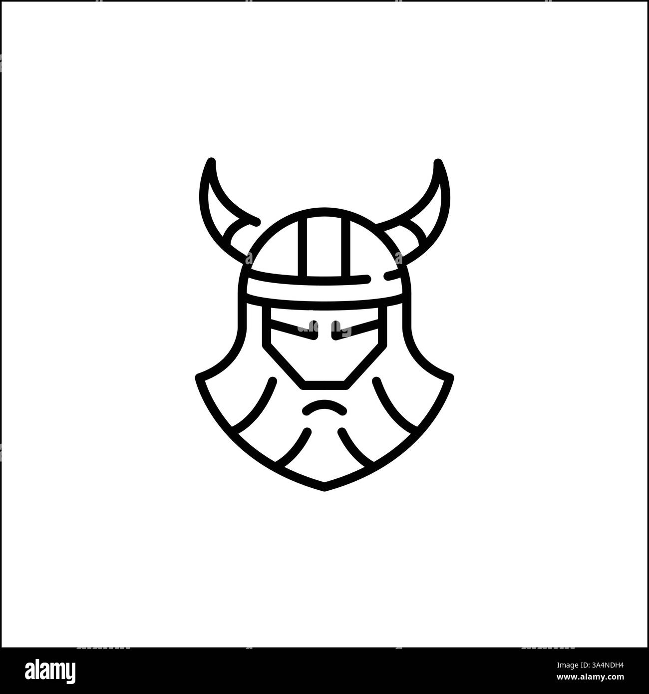 Viking Warrior icon Stock Vector Image & Art - Alamy