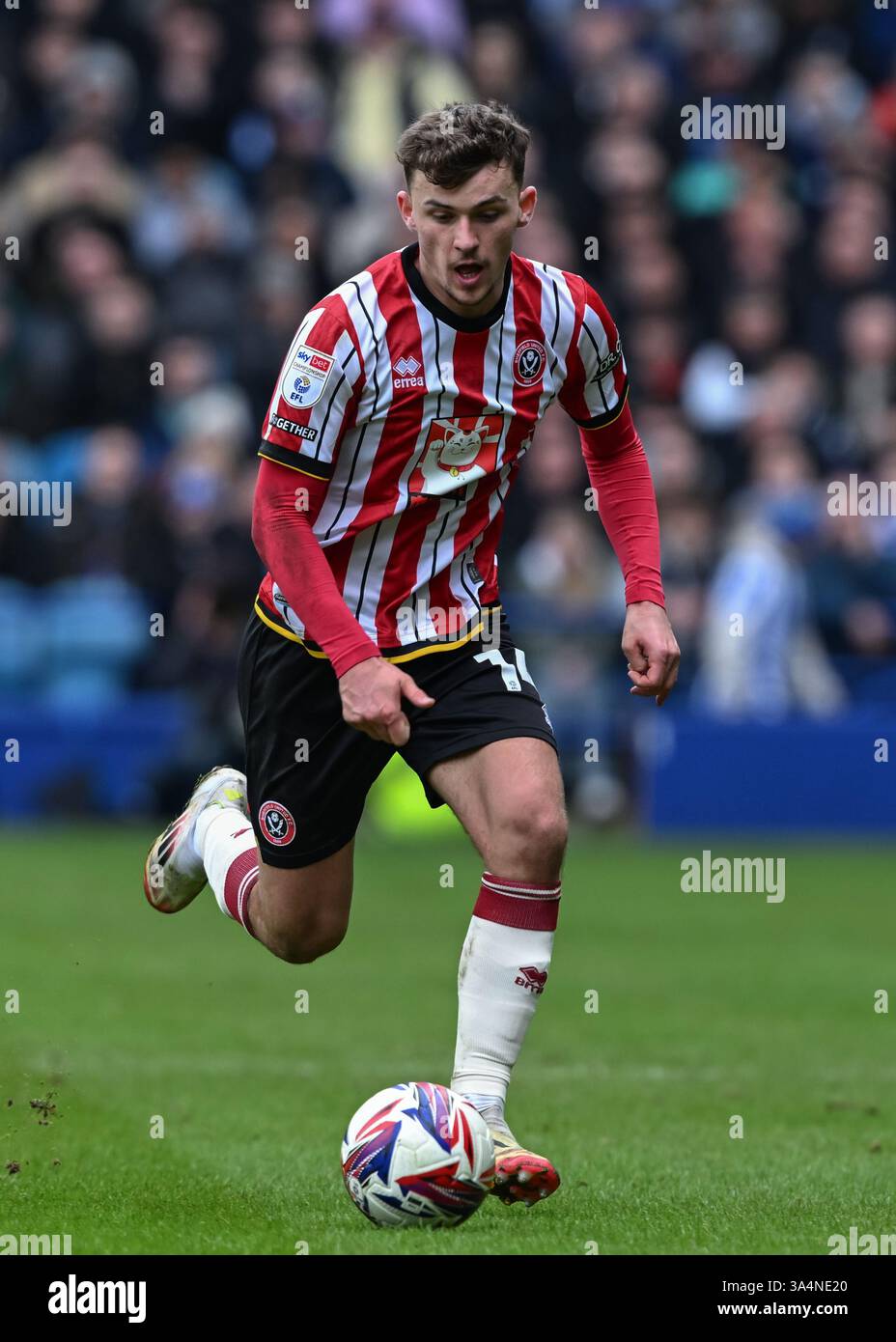Sheffield United's Harrison Burrows during the Sky Bet Championship ...