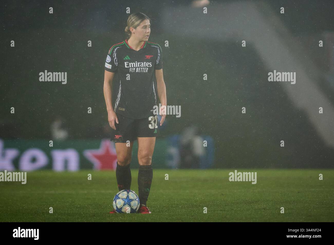 Madrid, Spain. 18th Mar, 2025. Arsenal FC's Kyra Cooney-Cross during ...