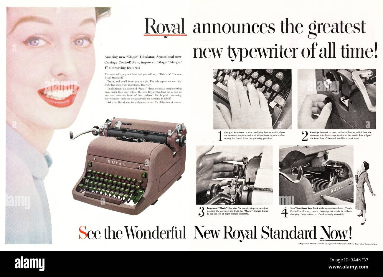 Royal standard typewriter hi-res stock photography and images - Alamy