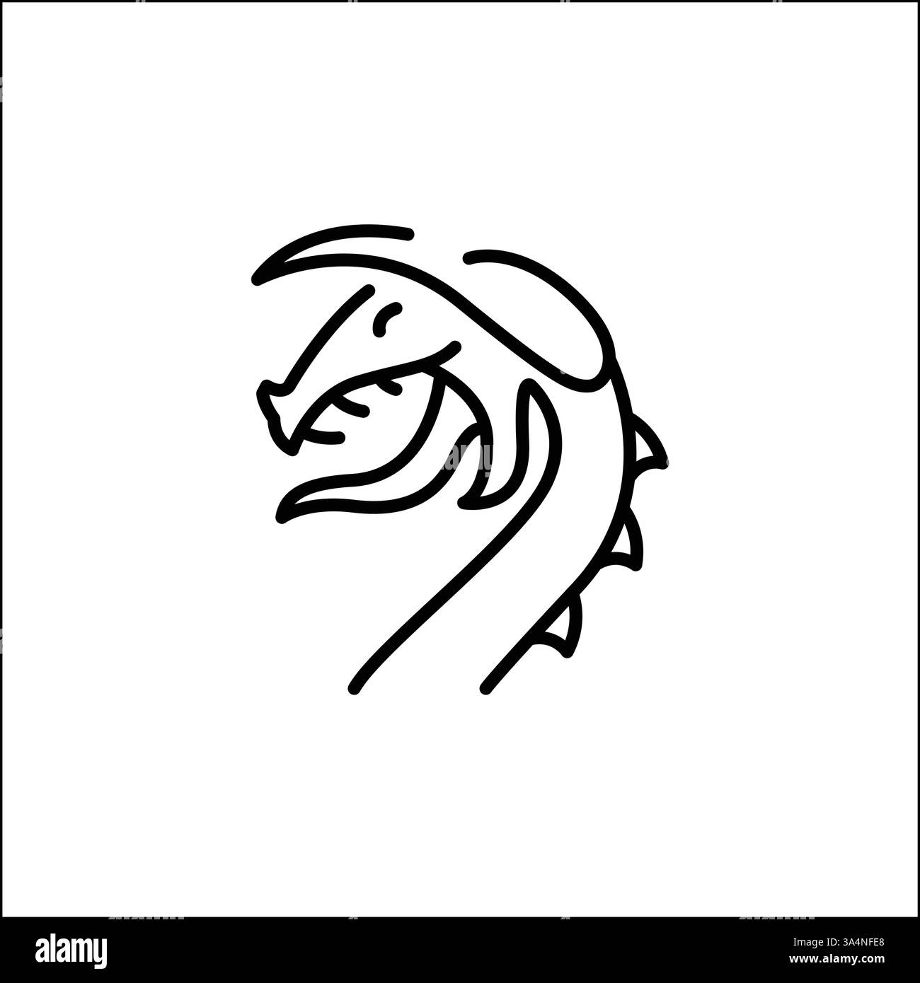 Gothic dragon Black and White Stock Photos & Images - Alamy