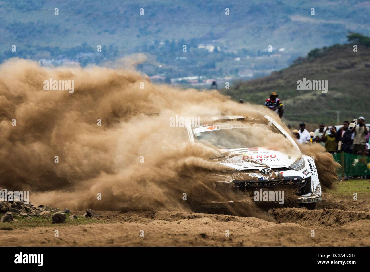 05 Sami PAJARI, Marko SALMINEN, Toyota GR Yaris Rally1, action during ...