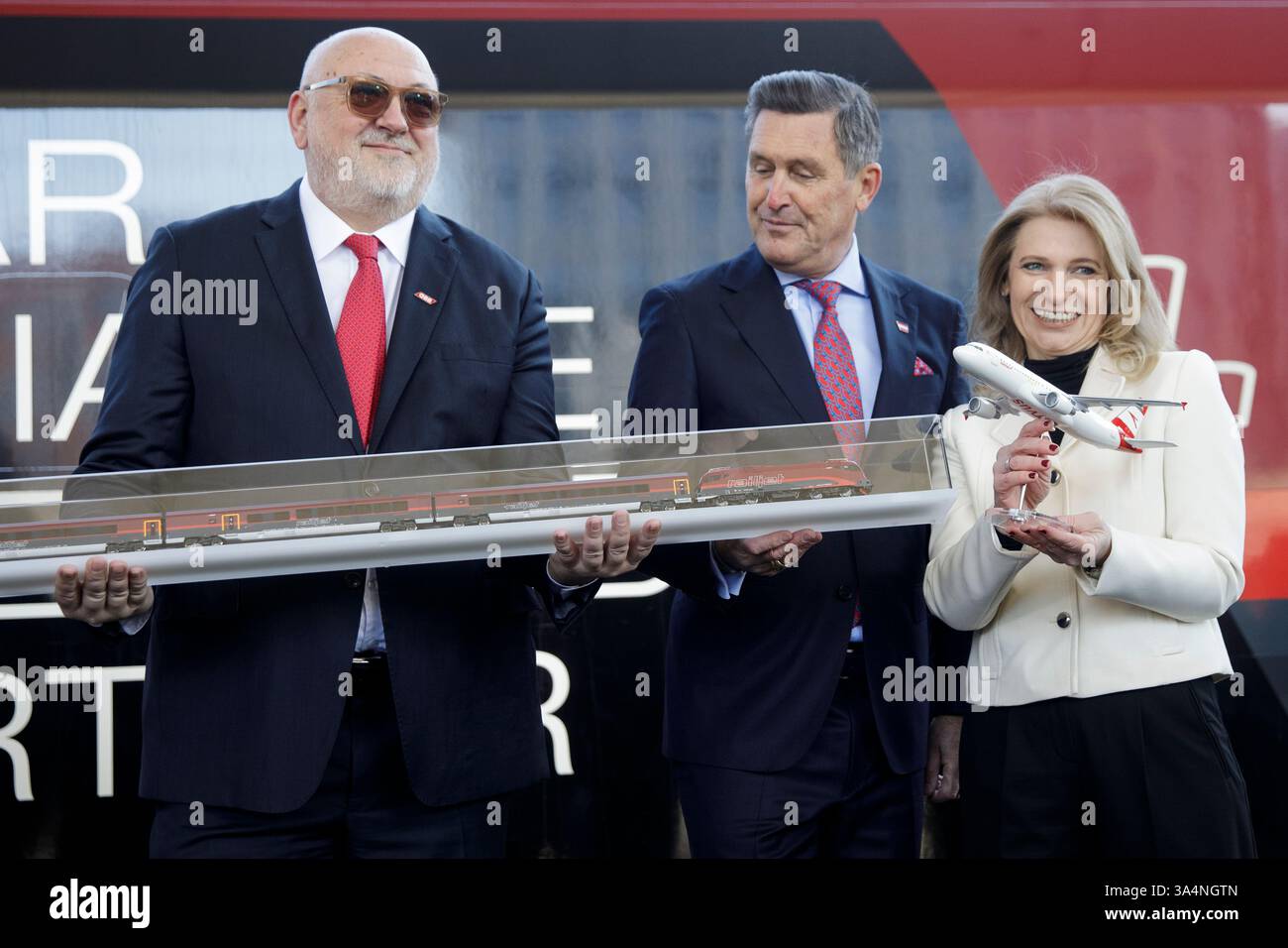 Vienna, Austria. 19th Mar, 2025. AUSTRIA; VIENNA; 20250318; L.-R ...