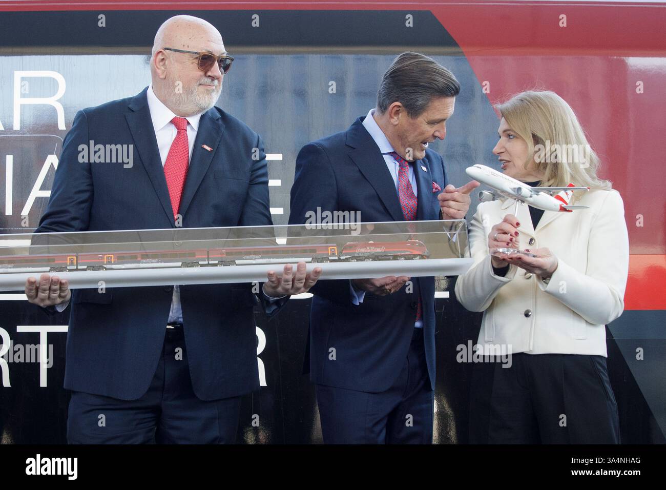 Vienna, Austria. 19th Mar, 2025. AUSTRIA; VIENNA; 20250318; L.-R ...