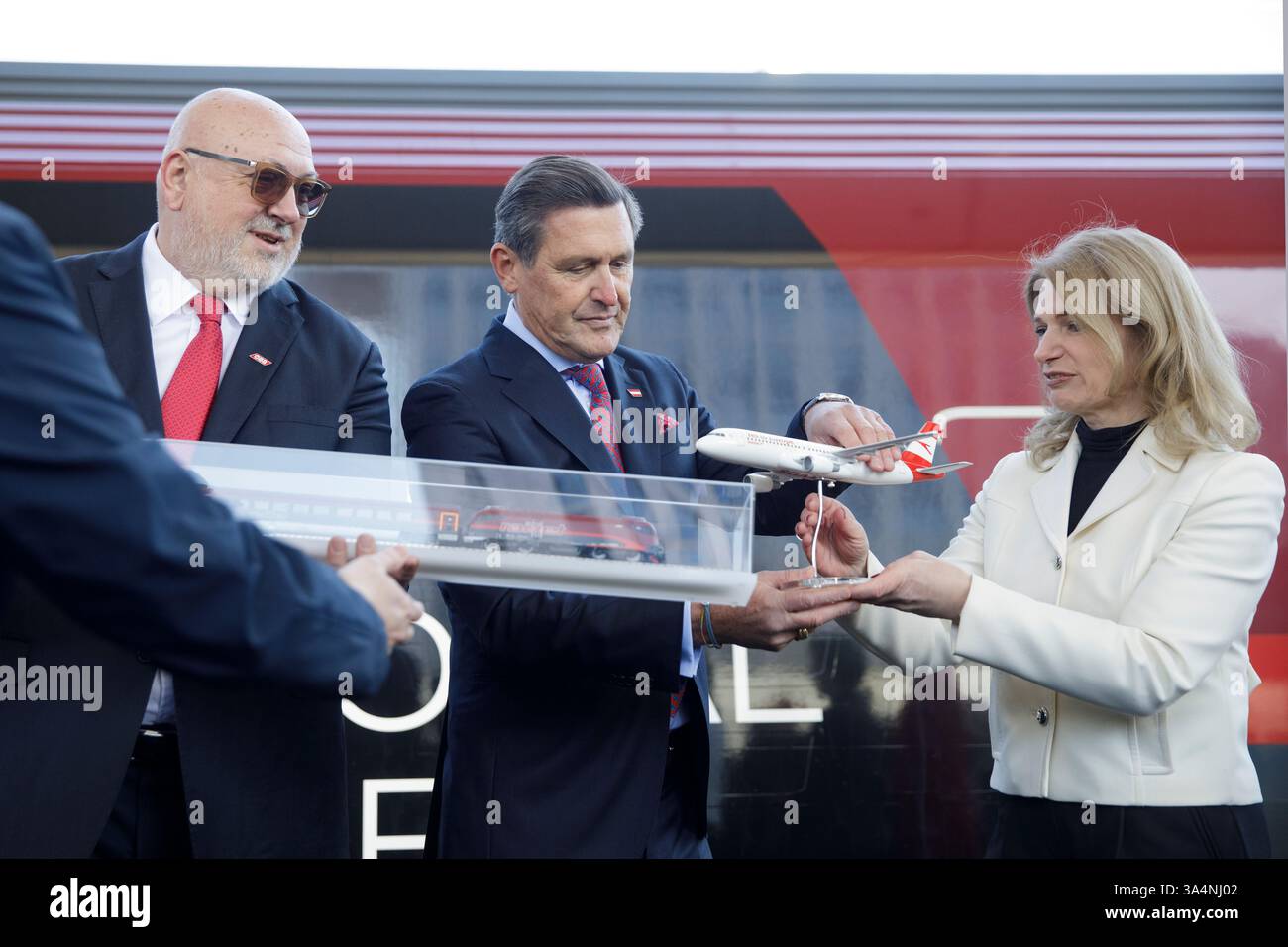 Vienna, Austria. 19th Mar, 2025. AUSTRIA; VIENNA; 20250318; L.-R ...