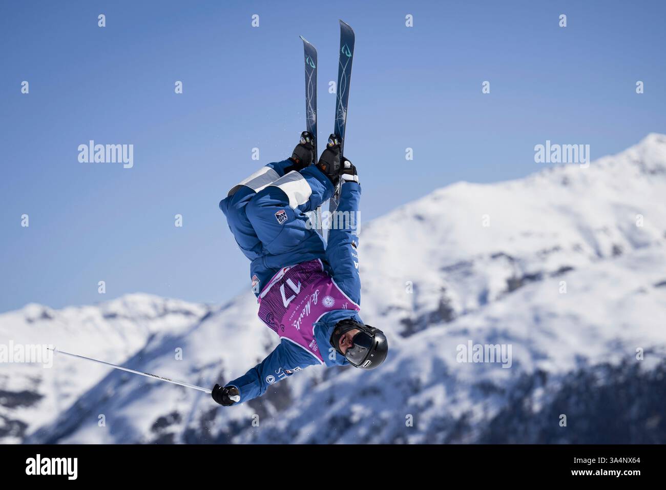 United States' Dylan Walczyk competes in the men's moguls at the ...