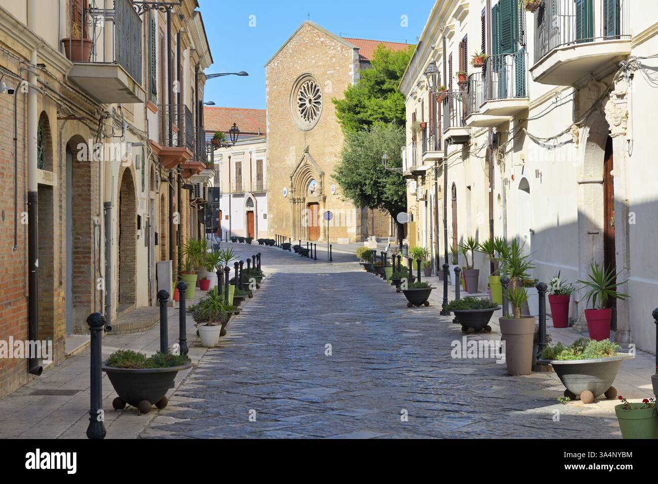 Lucera, Apulia, (Puglia), Italy - 06.September 2020 - typical quaint ...