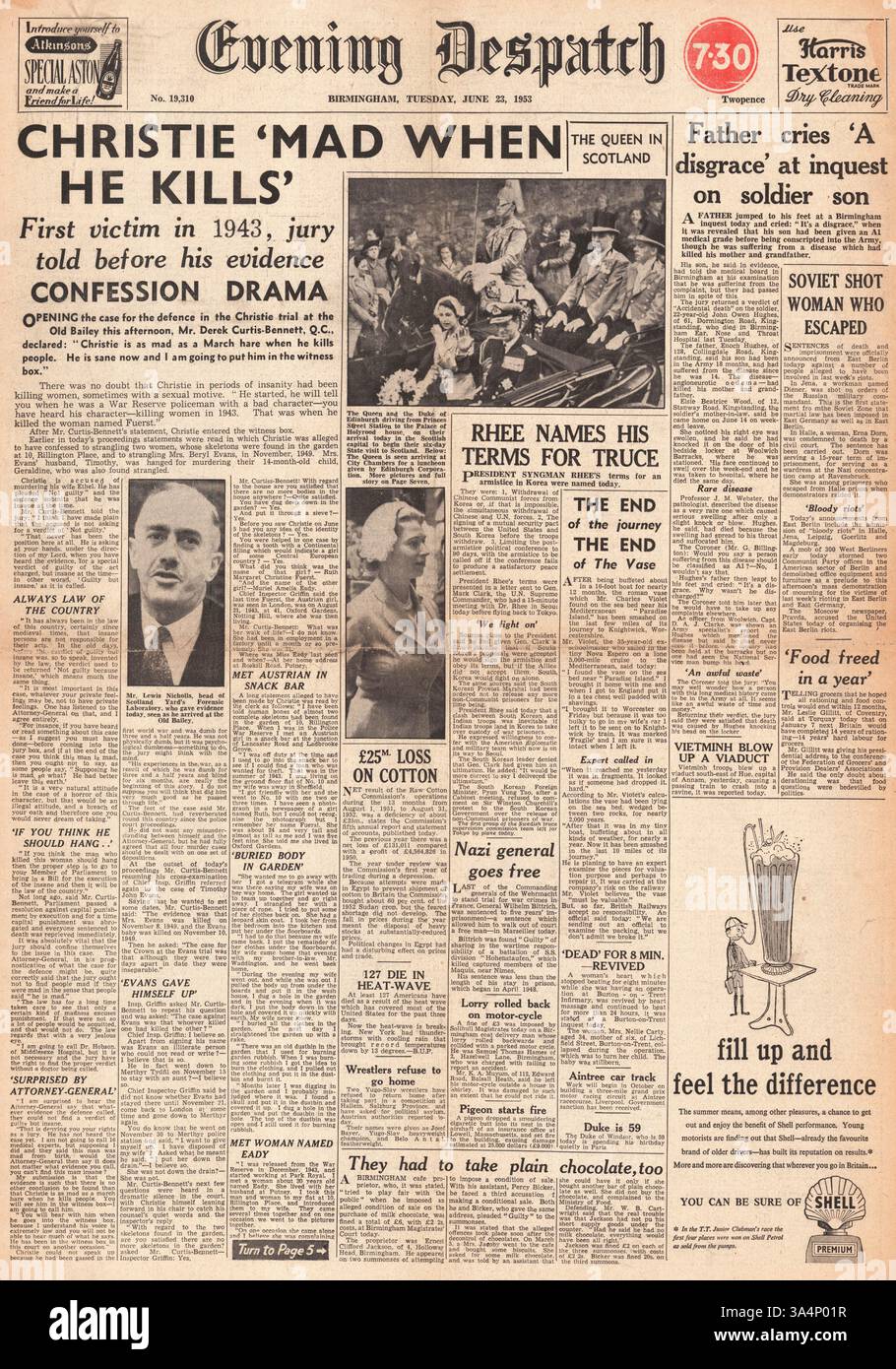 Evening despatch hi-res stock photography and images - Alamy