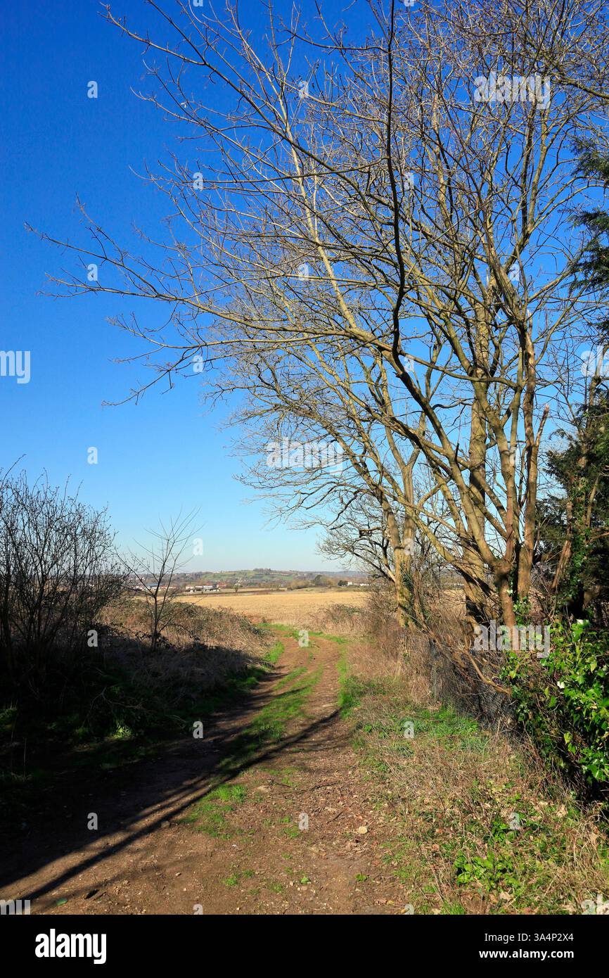 Countryside between Saltford and Keynsham, Somerset, England Stock ...