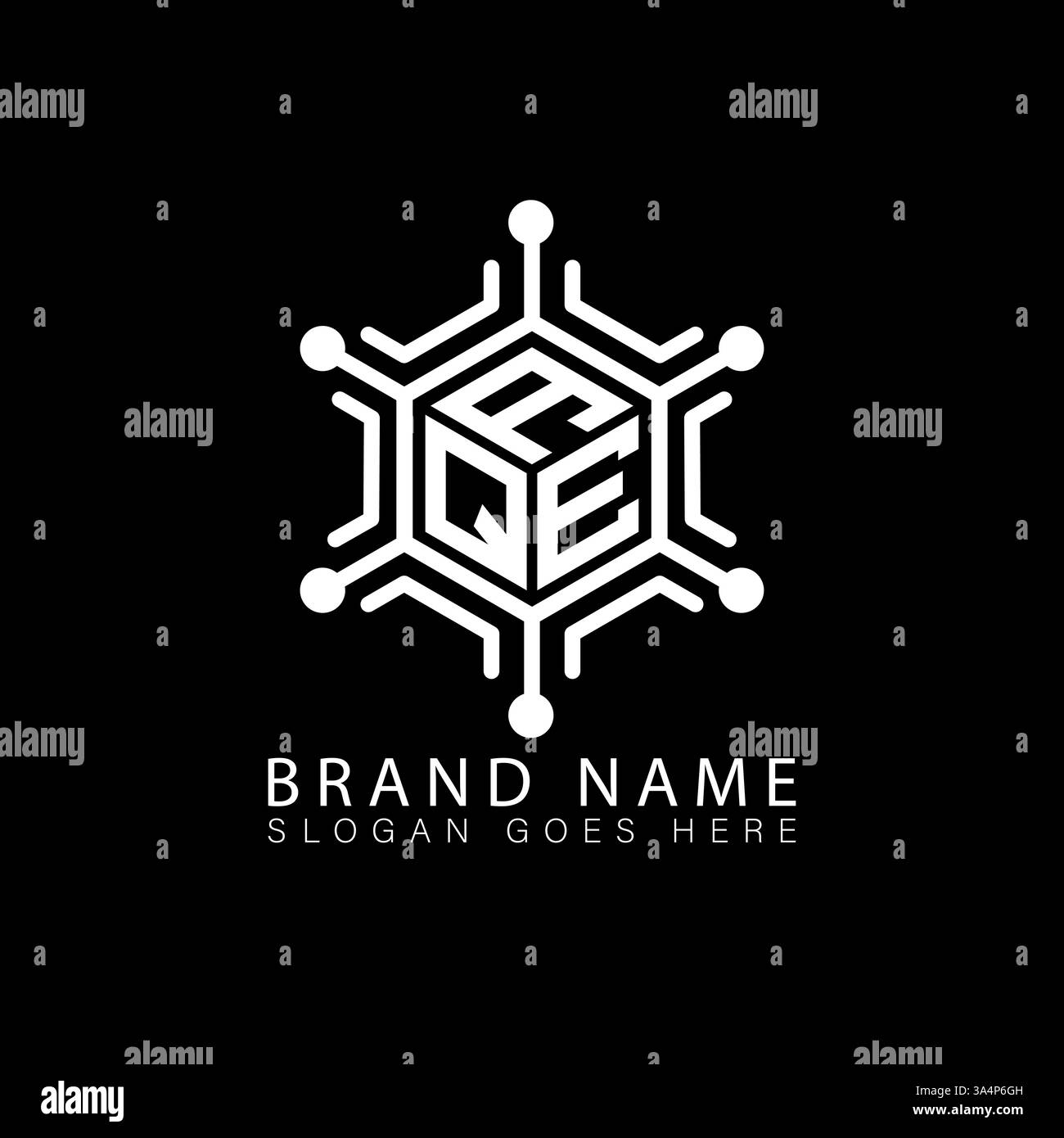 Aqe monogram hi-res stock photography and images - Alamy