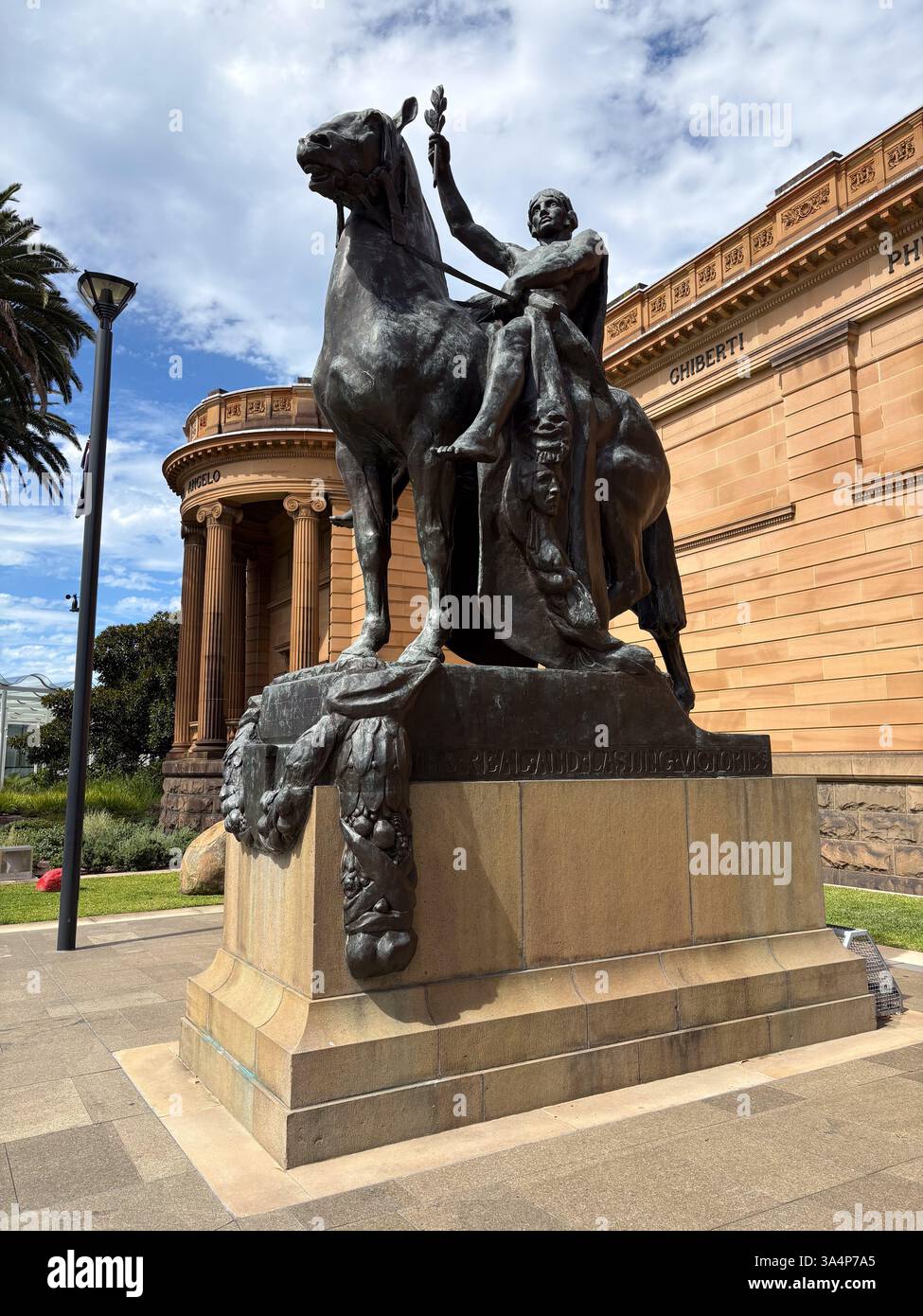 Realisation of lasting victories is a bronze statue in Sydney ...