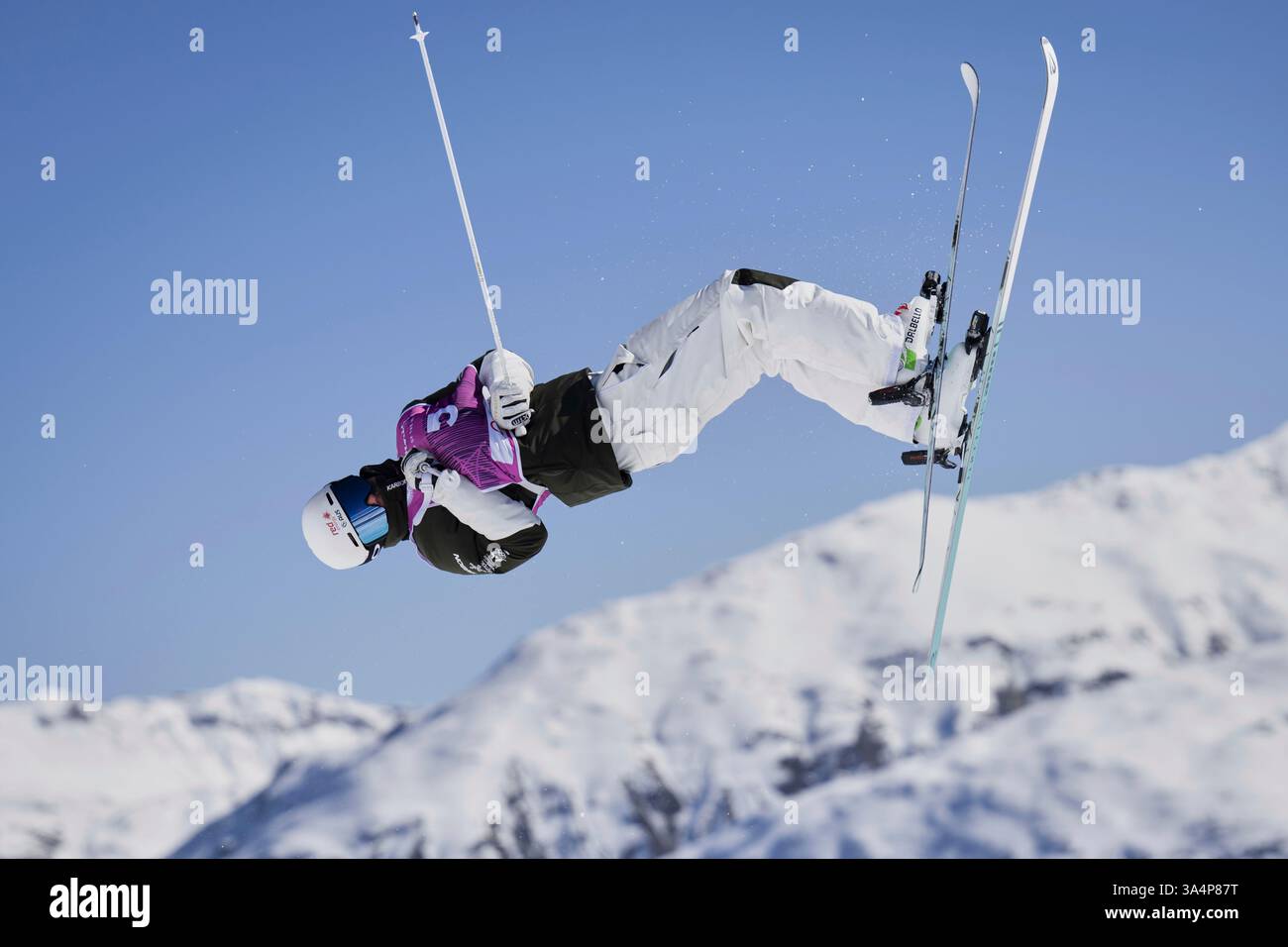 Australia's Matt Graham competes in the men's moguls at the Freestyle ...