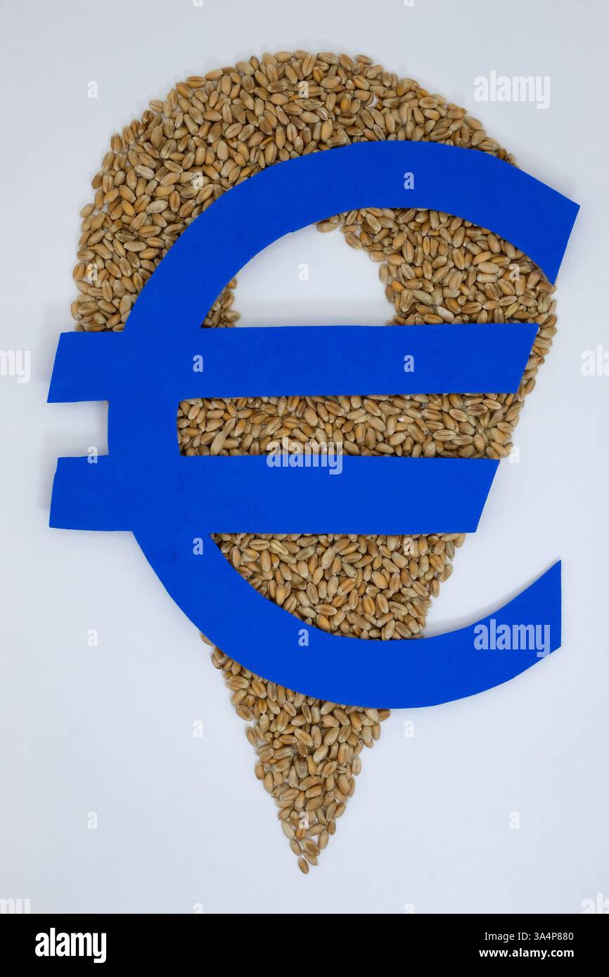 Euro symbol of blue color. Location bubble or pin icon is made from ...