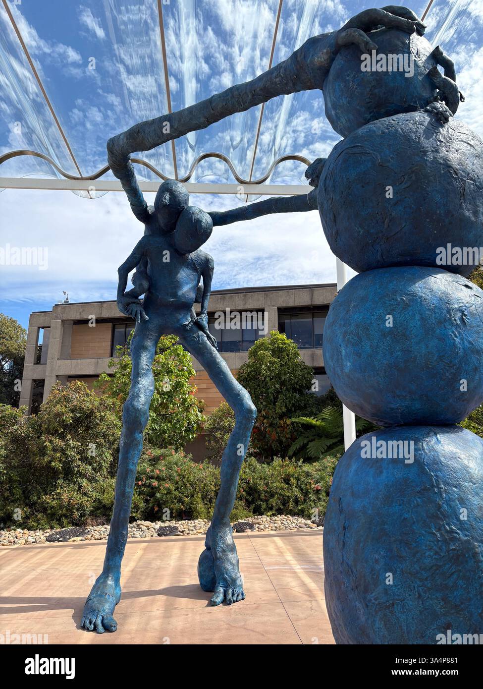Connection is a bronze statue in Sydney, Australia. The statue of ...