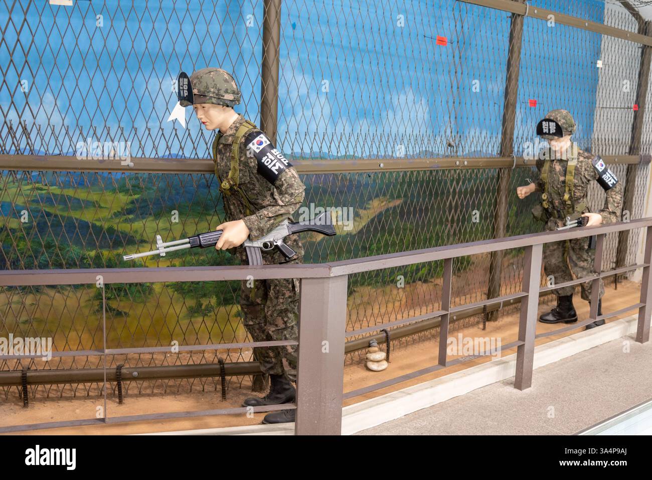 DMZ museum near Third Infiltration Tunnel in Korean Demilitarized Zone ...
