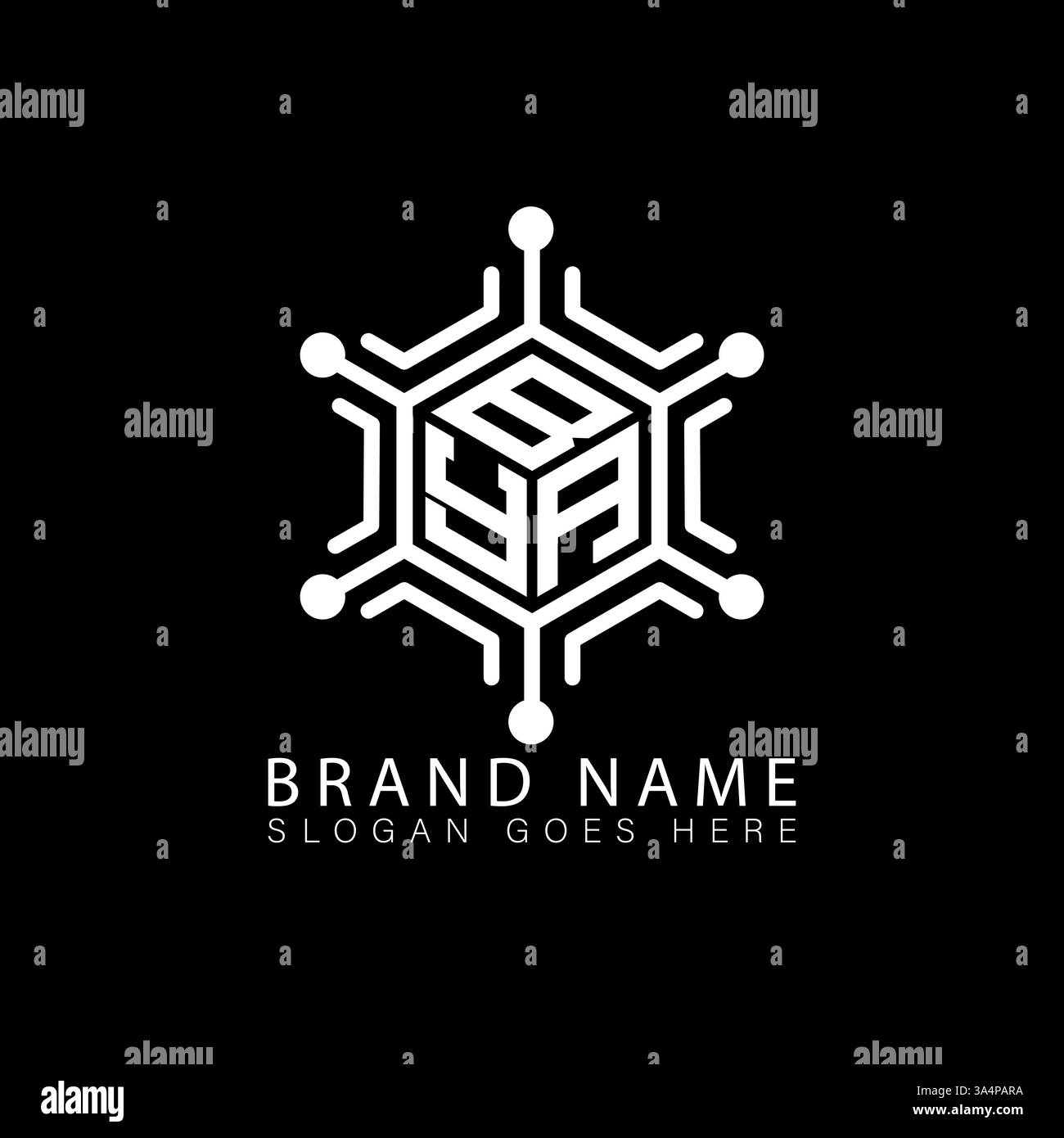 Bya alphabet Stock Vector Images - Alamy