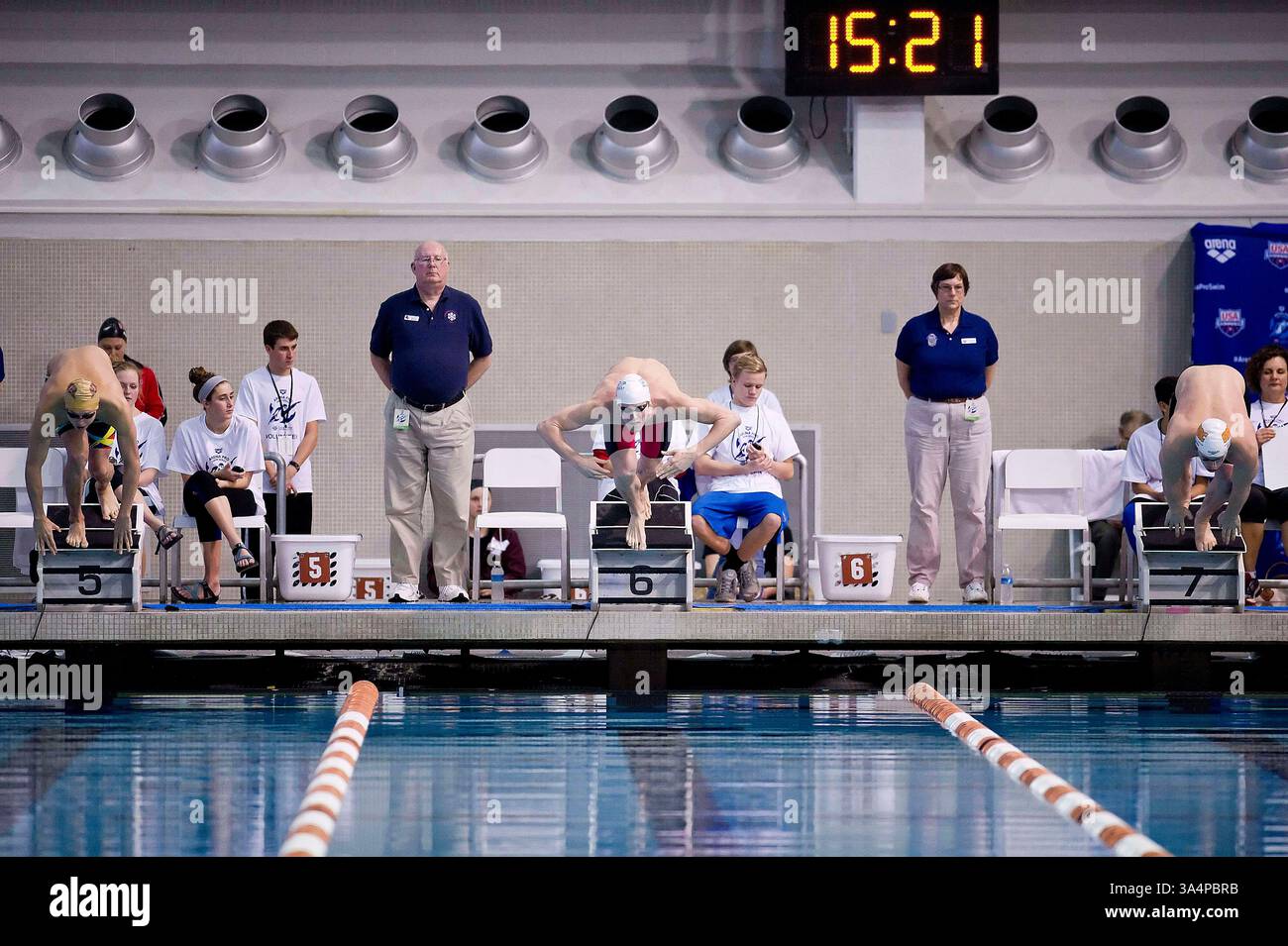 January 17, 2015: Tom Luchsinger Heat 2 of the Men's 200 Meter ...