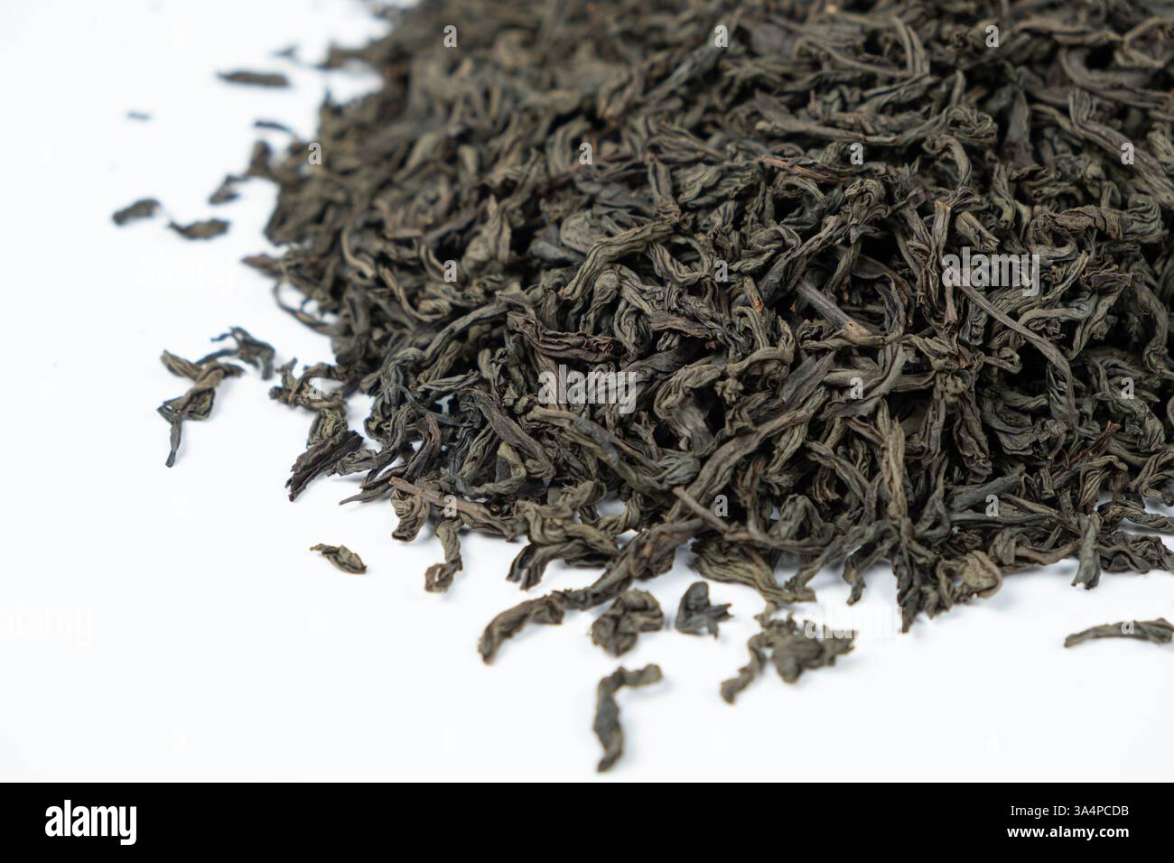 Loose Leaf Ruhunu Black Tea Premium Ceylon Variety on White Background ...