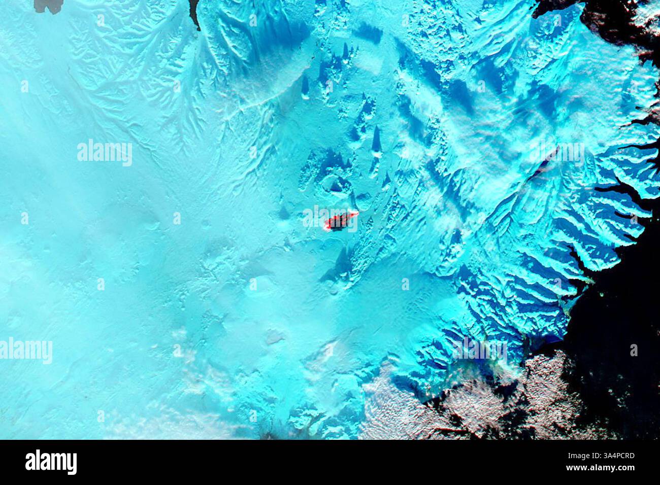 Jan. 18, 2015 - ..Eruption at Bardarbunga volcano..Volcanic eruption at ...