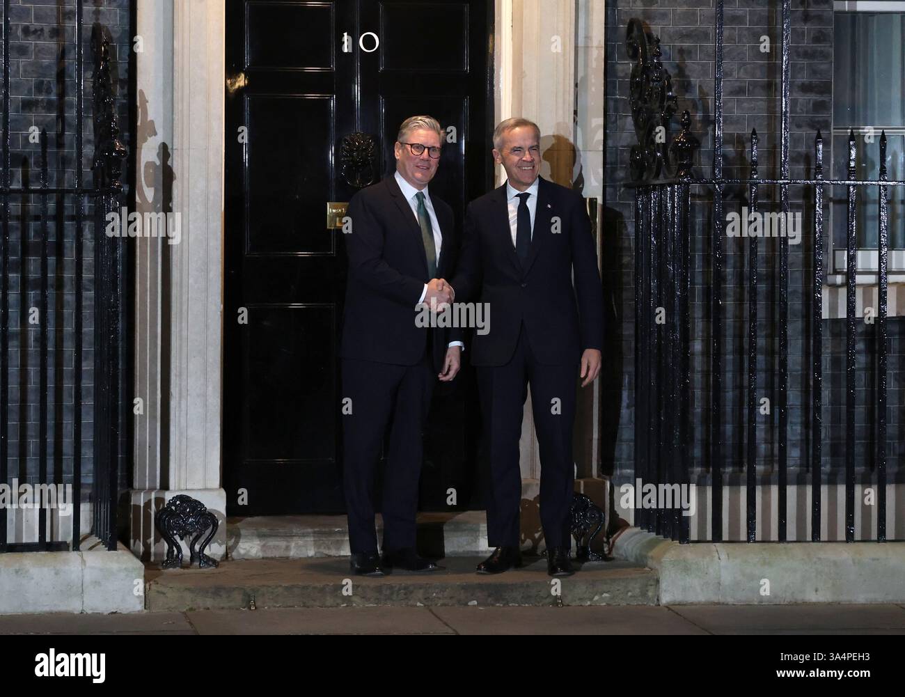 Prime Minister Sir Keir Starmer welcomes Canadian Prime Minister Mark ...