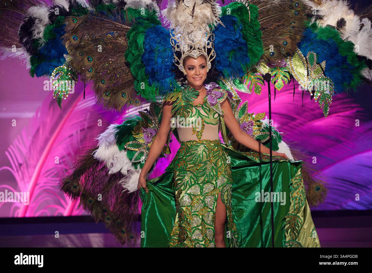 Jan 21, 2015 - Doral-Miami, Florida, U.S. - SALLY JARA, Miss Paraguay ...