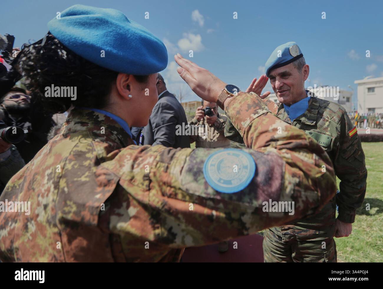The Head of Mission and Force Commander of the United Nations Interim Force in Lebanon (UNIFIL ...