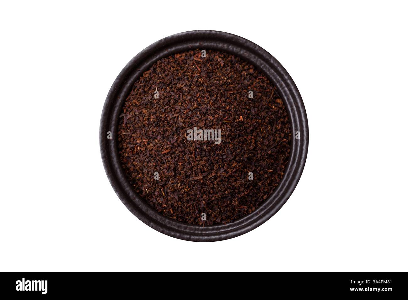 Black tea dry crushed in hi-res stock photography and images - Alamy