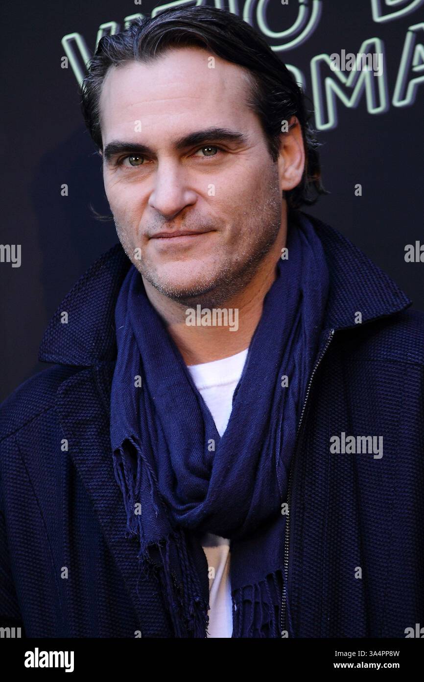 Jan 26, 2015 - Rome, Italy - American actor JOAQUIN PHOENIX during the ...
