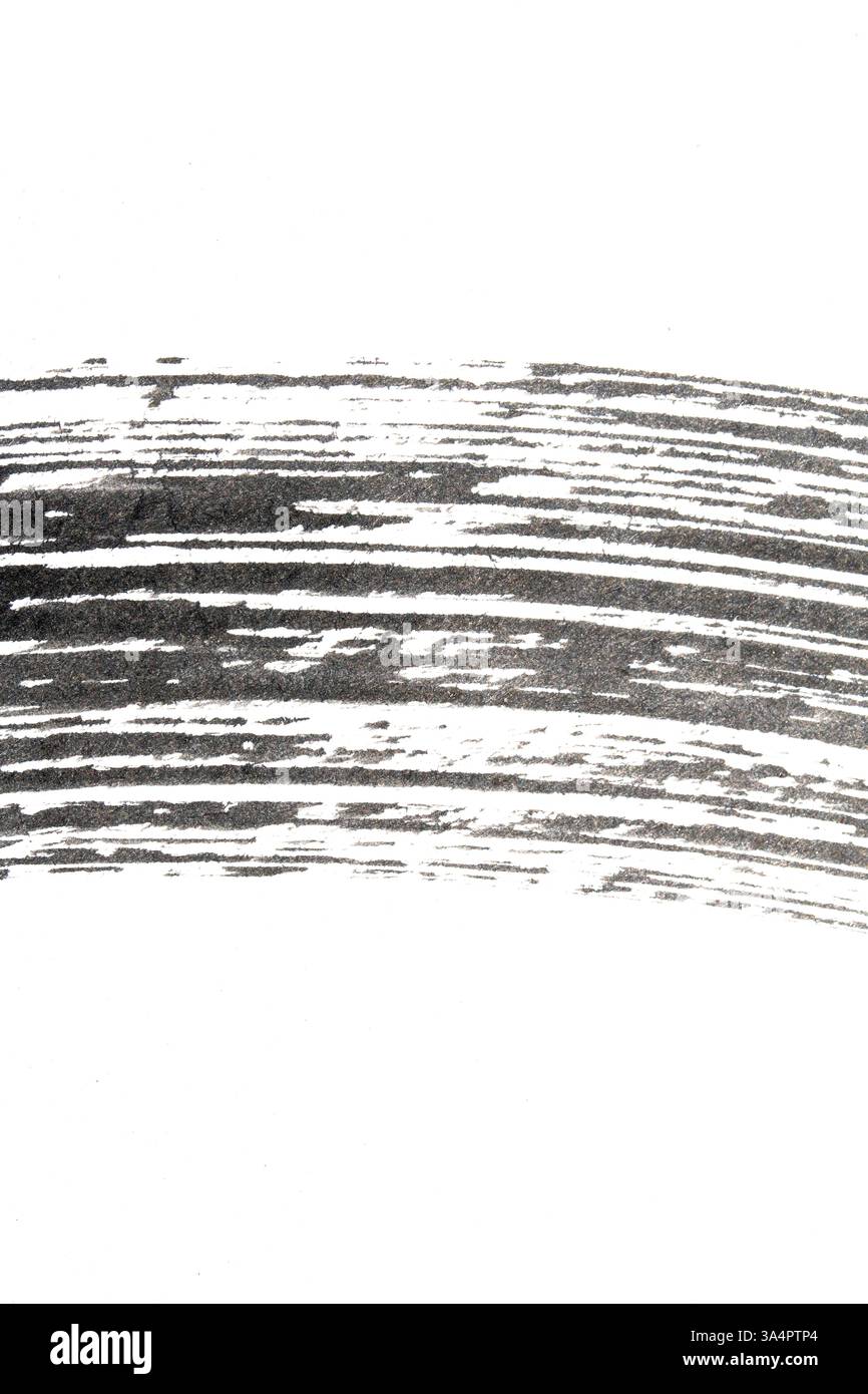Monochrome Black Ink Wash Gentle Gradient Background with Splash Drip ...