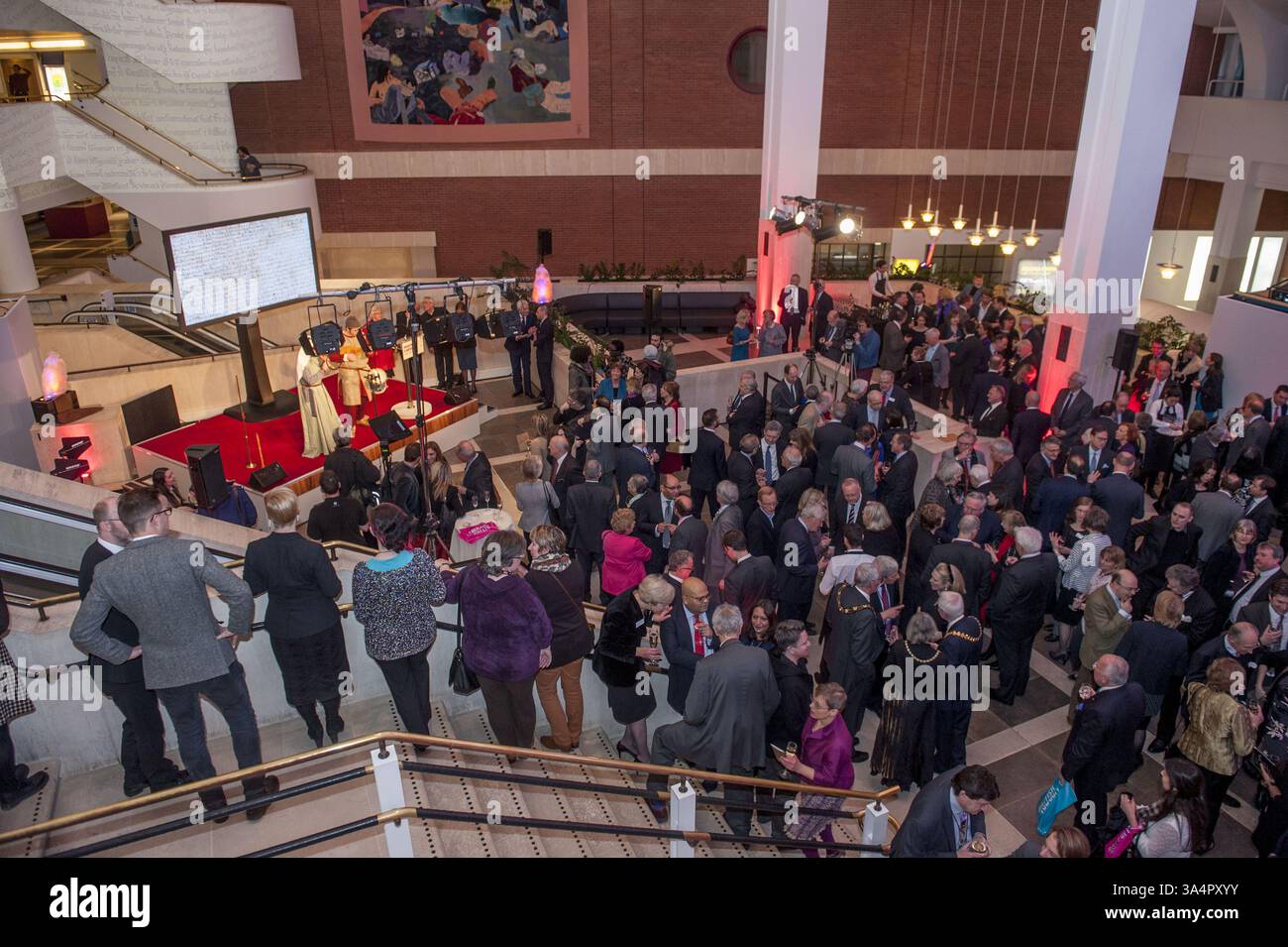 Feb. 2, 2015 - UK, UK - British Library evening VIP launch of their ...