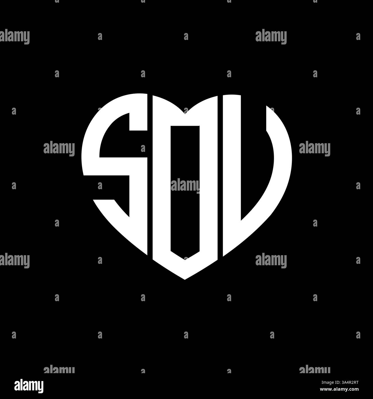 Sov logo design Stock Vector Images - Alamy