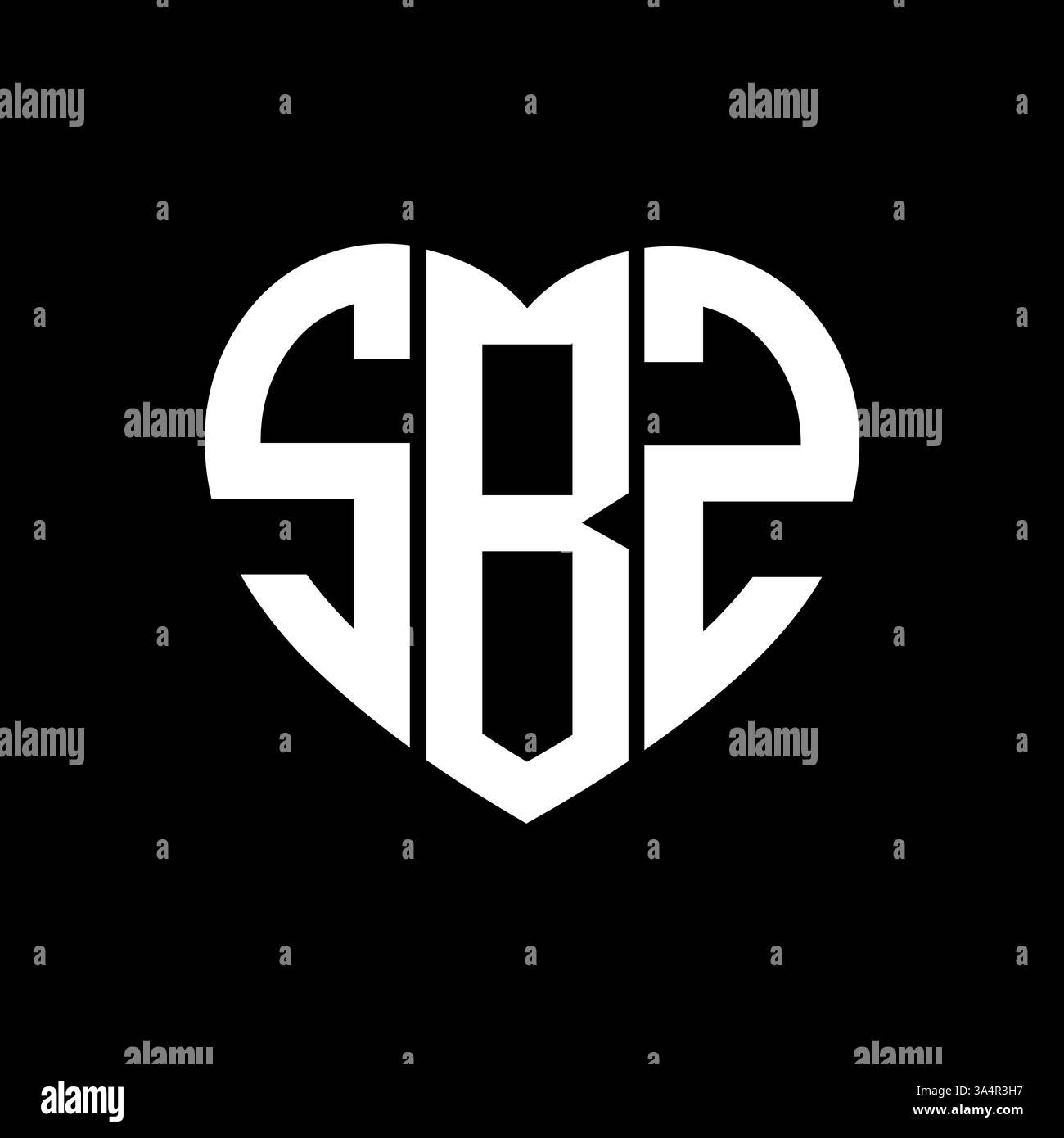 Letter sbz logo Black and White Stock Photos & Images - Alamy