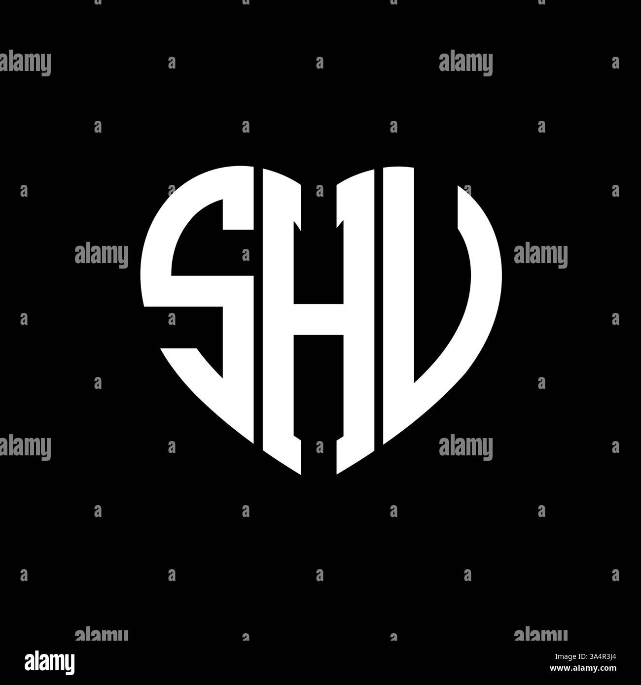 Shv monogram hi-res stock photography and images - Alamy
