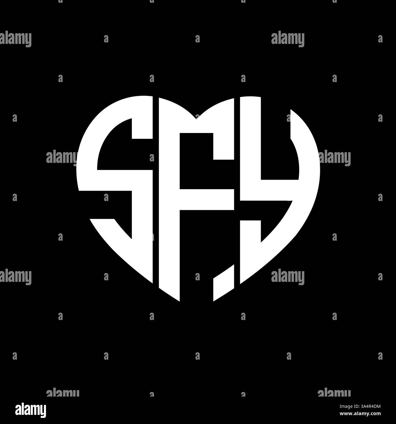 Sfy logo design hi-res stock photography and images - Alamy