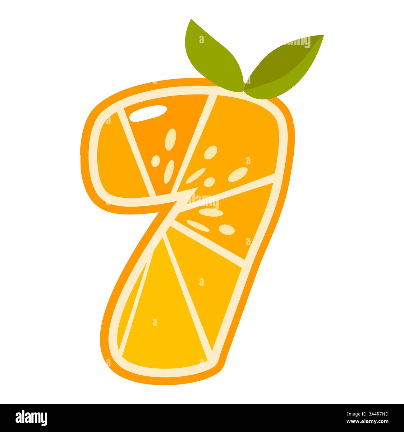 Number 7 worksheet hi-res stock photography and images - Alamy