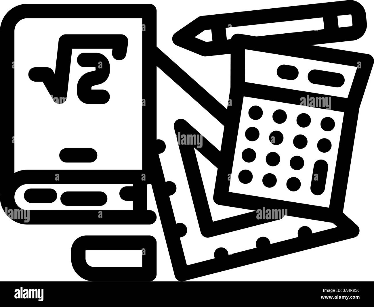 study resources education platform line icon vector illustration Stock ...