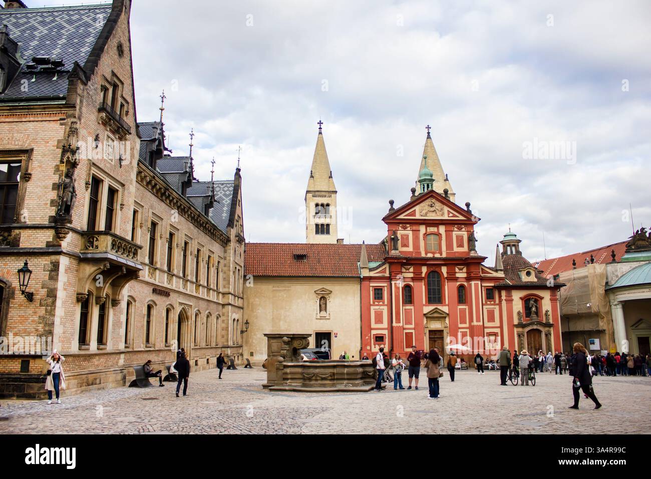 Prague castle interior hi-res stock photography and images - Alamy
