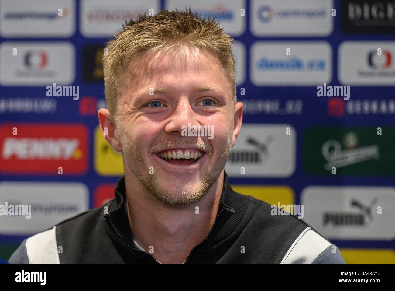 Prague, Czech Republic. 19th Mar, 2025. Czech national football player ...