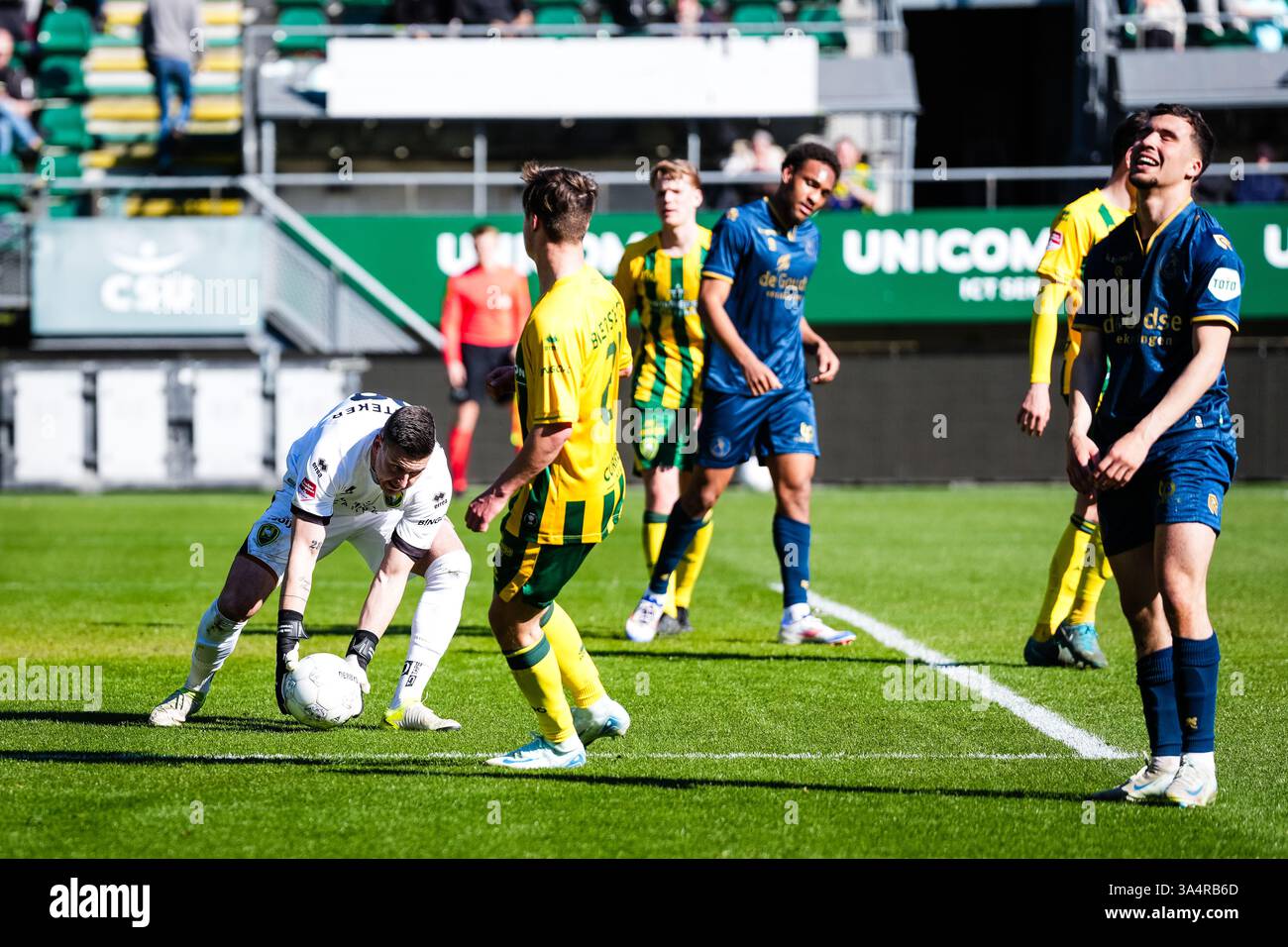 Den Haag - Hugo Wentges of Ado Den Haag during a friendly match in the ...