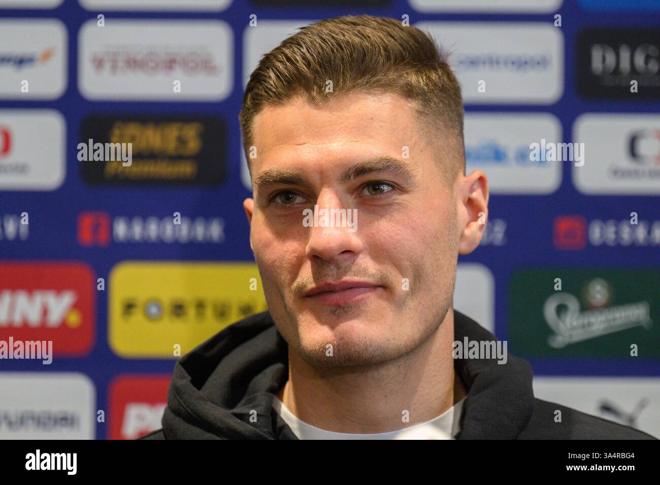 Prague, Czech Republic. 19th Mar, 2025. Czech national football player ...