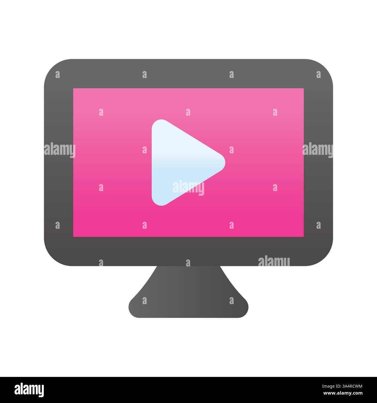 A tv app icon denoting television or streaming services app, presented ...