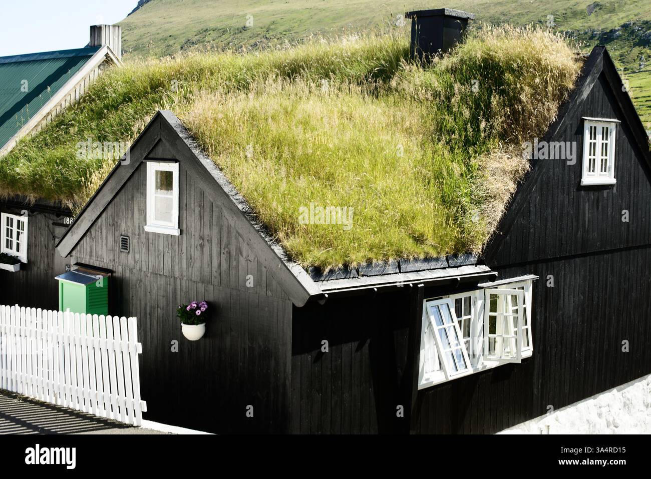 Picturesque grass roofed structure hi-res stock photography and images ...