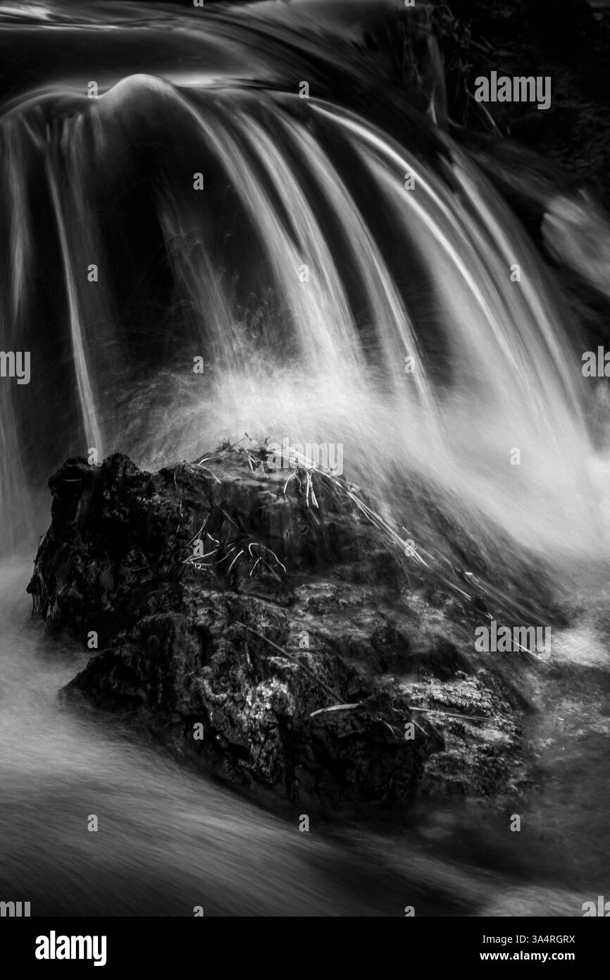 Rock creek canyon in Black and White Stock Photos & Images - Alamy