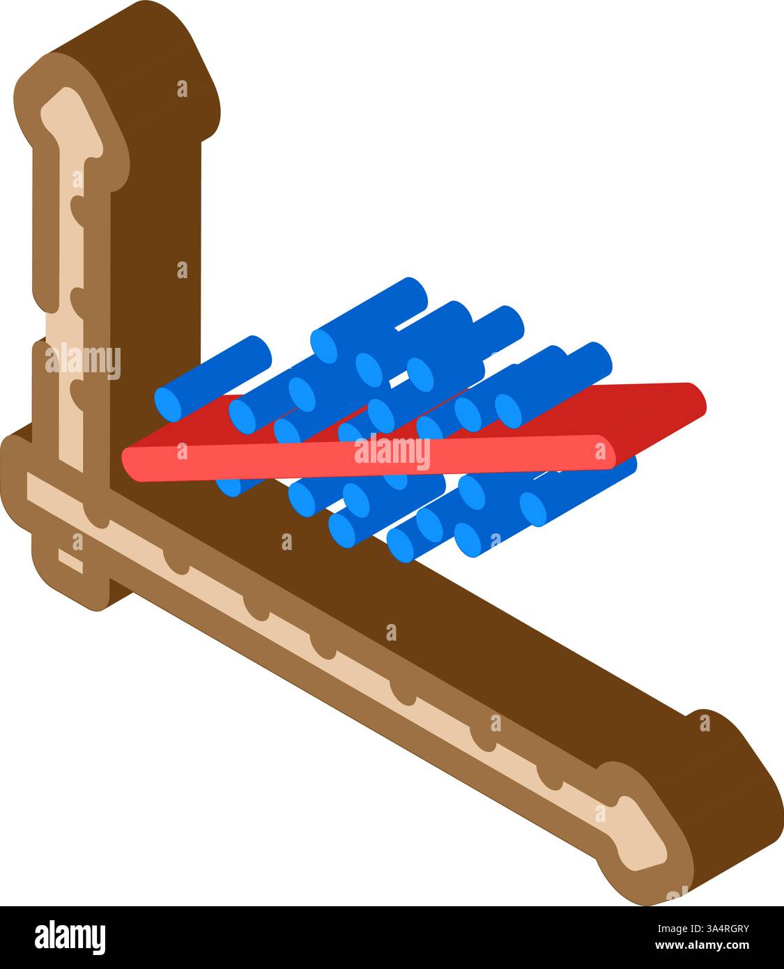 Predictive Analytics Graph Ai Integration Isometric Icon Vector