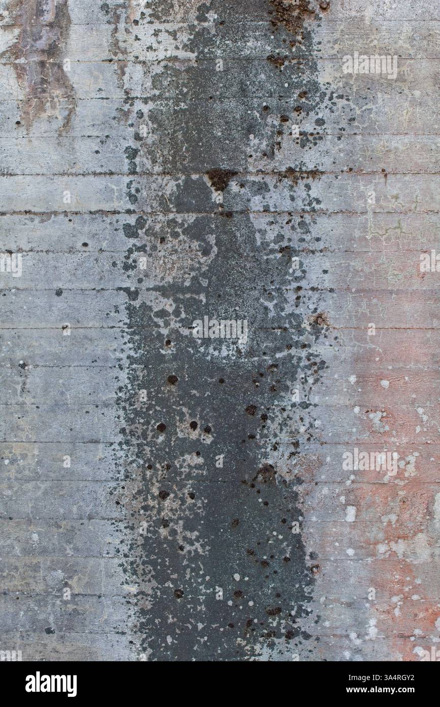 Texture of old concrete wall of a ww2 bunker for background Stock Photo ...