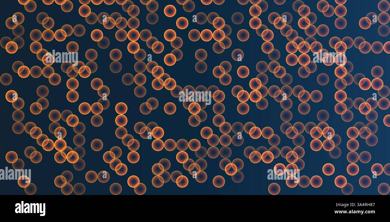 Abstract Colorful Multi Layered Small Circular Randomly Placed Gradient ...