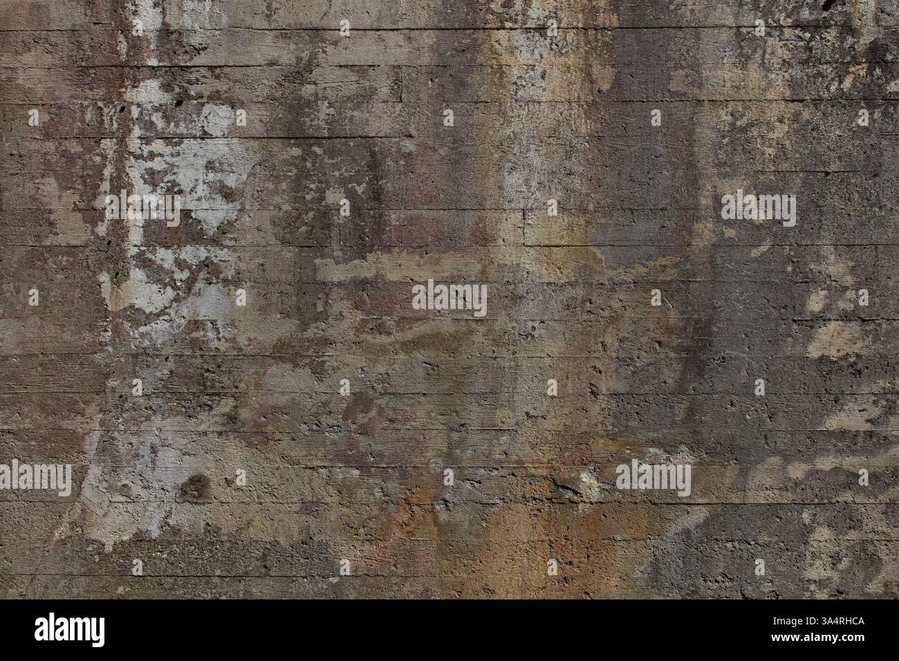 Texture of old concrete wall of a ww2 bunker for background Stock Photo ...